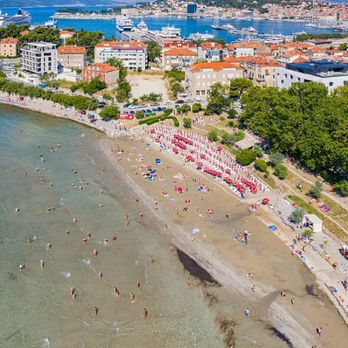 Split - Plaža Bačvice. Présentation et avis des voyageurs.